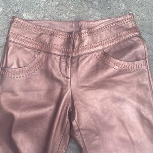 Cache | Pants & Jumpsuits | Cache Leather Pants | Poshmark